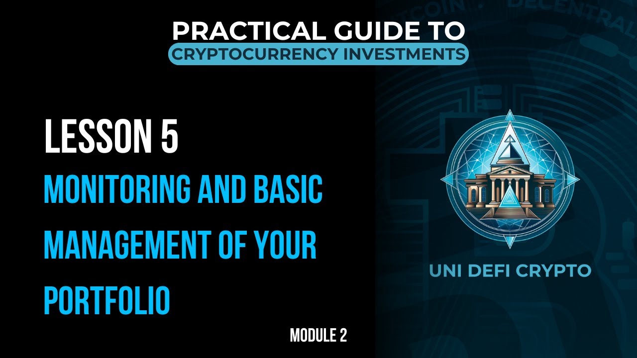 Monitoring and Basic Management of your Portfolio: Building your ...