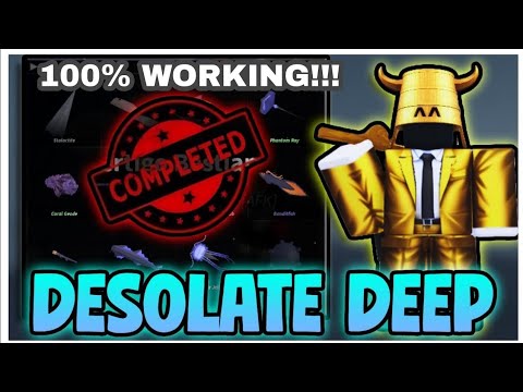 FASTEST Way To COMPLETE Desolate Deep Bestiary in Fisch! (Roblox Fisch ...
