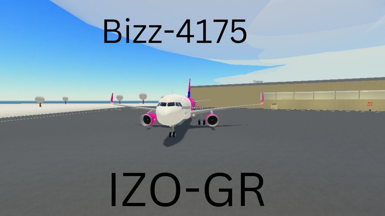 Flight Bizz-4175 IZO-GR (Roblox PTFS) - YouTube