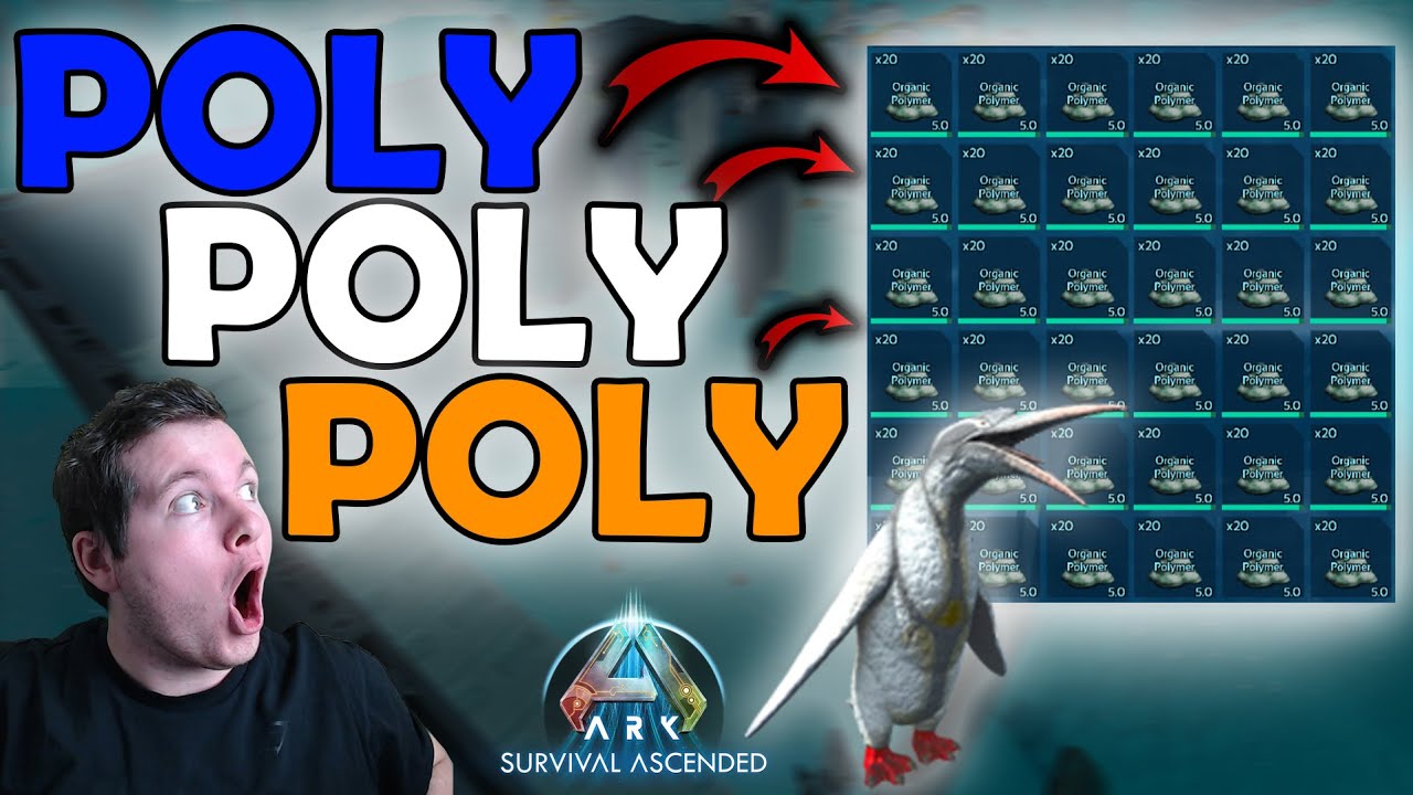 I Built An UNLIMITED Polymer Factory In ARK and How to build it! Poly ...