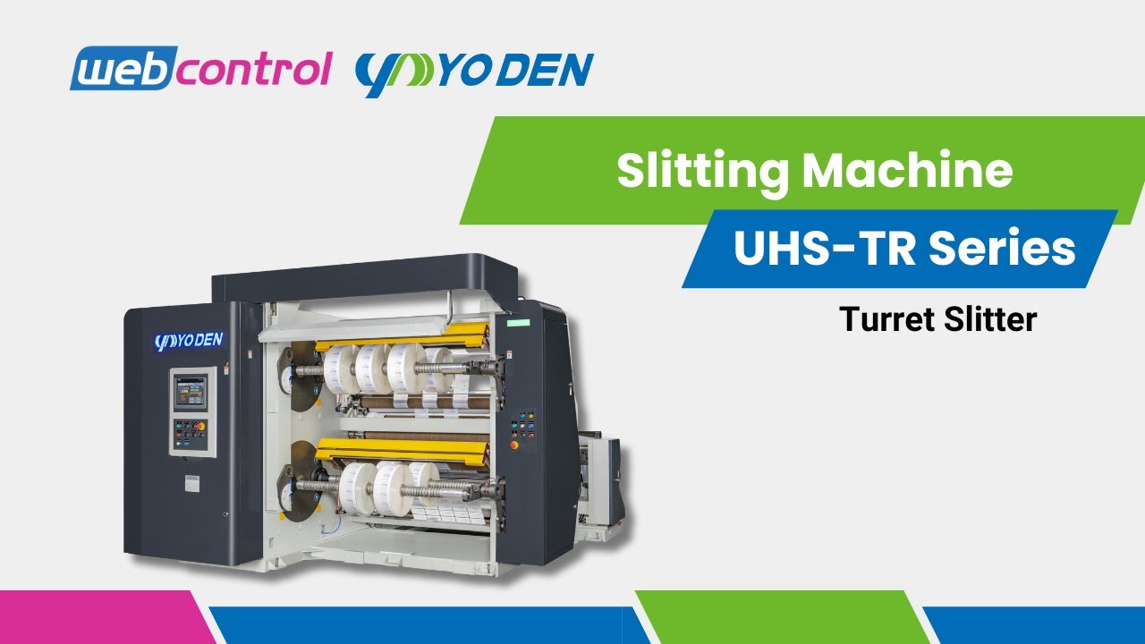 Slitting Machine (UHS-TR) | YO DEN - YouTube