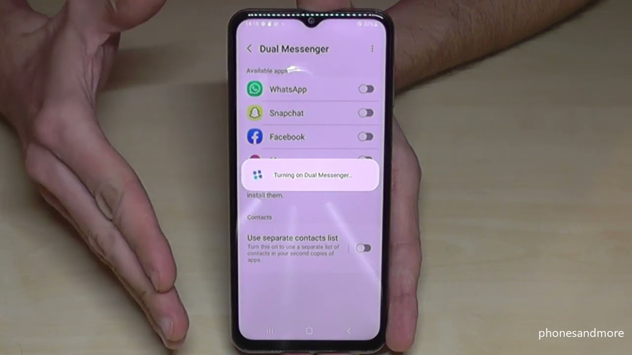 Samsung Galaxy A23 5G How To Clone An App AppTwin 2 WhatsApp 2 Samsung Galaxy A23 5G How To Clone An App AppTwin 2 WhatsApp 2