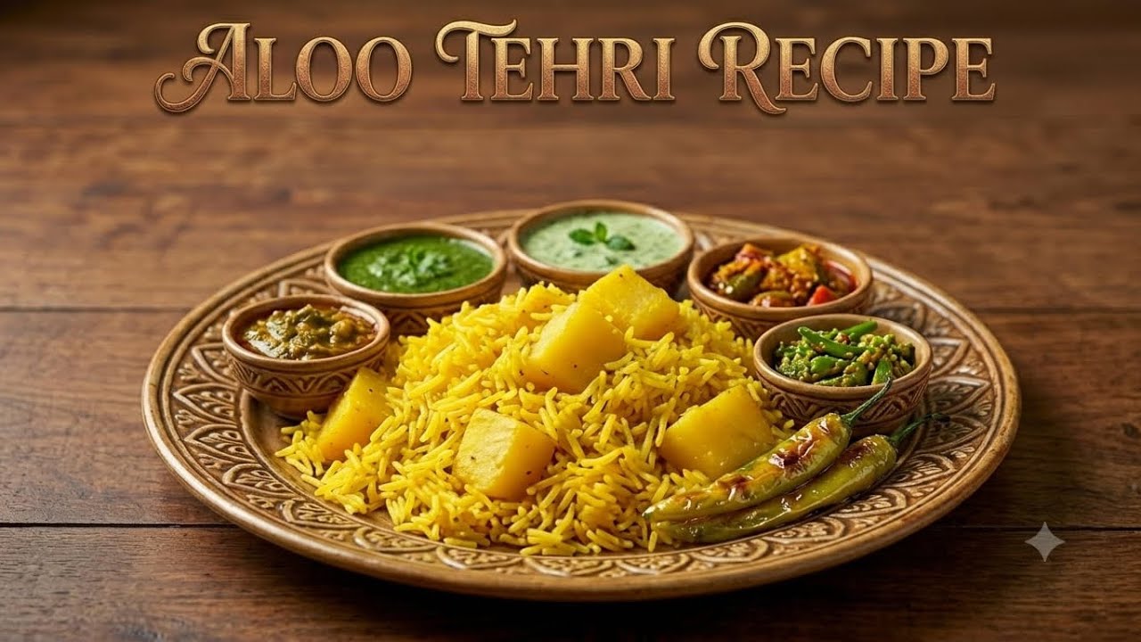 Aloo Tehri / Taheri Recipe By Kamish World | تہری بننے کا طریقہ #tehri ...