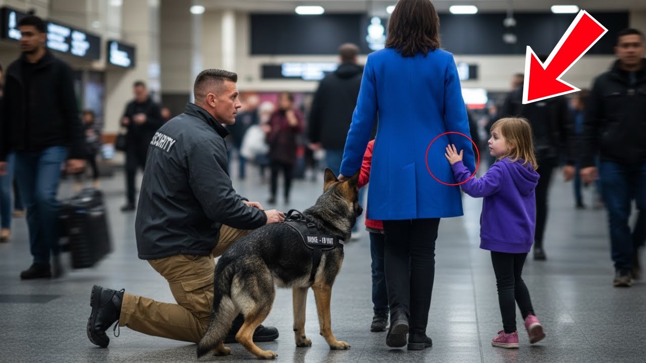 A Little Girl Gave a Silent Signal — What the Marine’s K9 Did Next ...