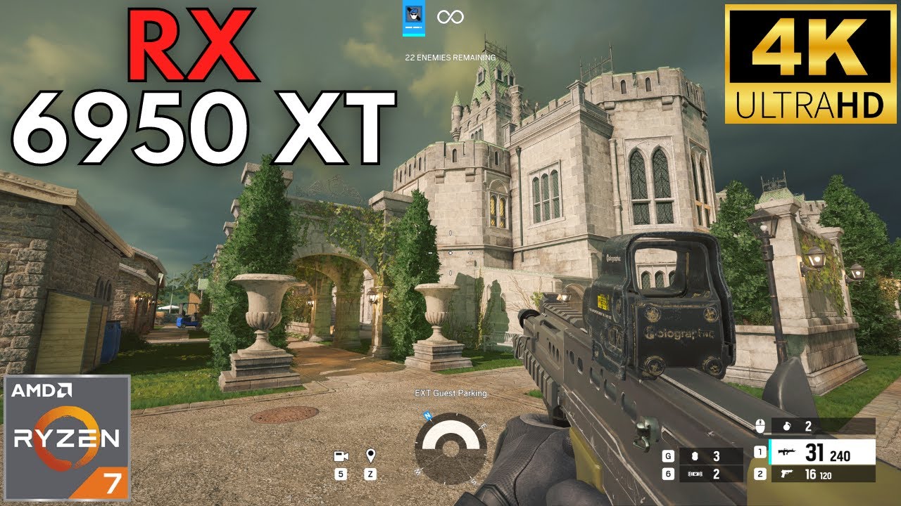 Tom Clancys Rainbow Six Siege Rx 6950 Xt Ryzen 7 5800x 4k Ultra