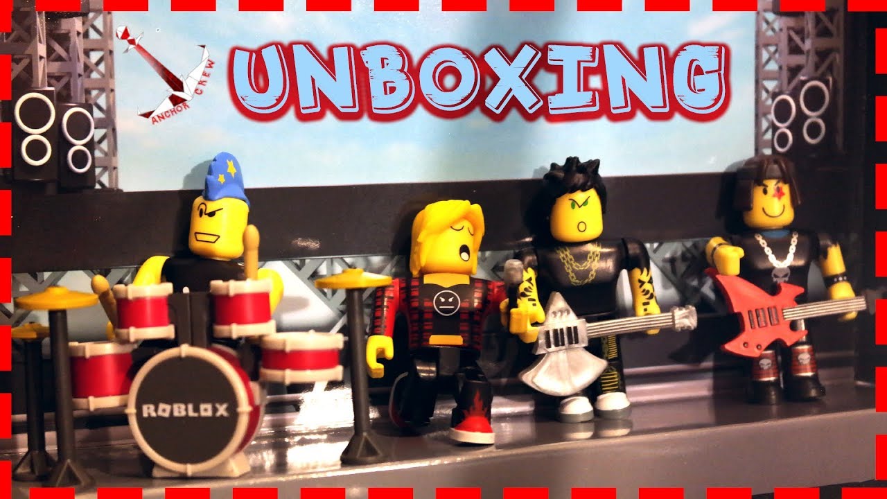 -ROBLOX- PUNK ROCKERS MUSIC BAND UNBOXING - YouTube