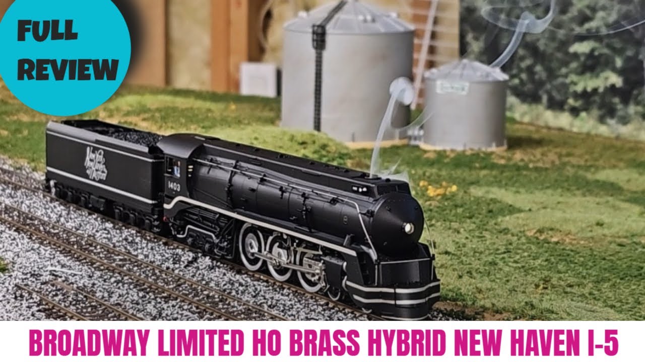 Classiest Streamline Loco? Review: New Haven I-5 from Broadway Limited ...