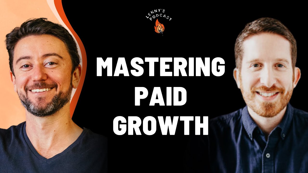 Mastering paid growth | Jonathan Becker (Thrive Digital) - YouTube