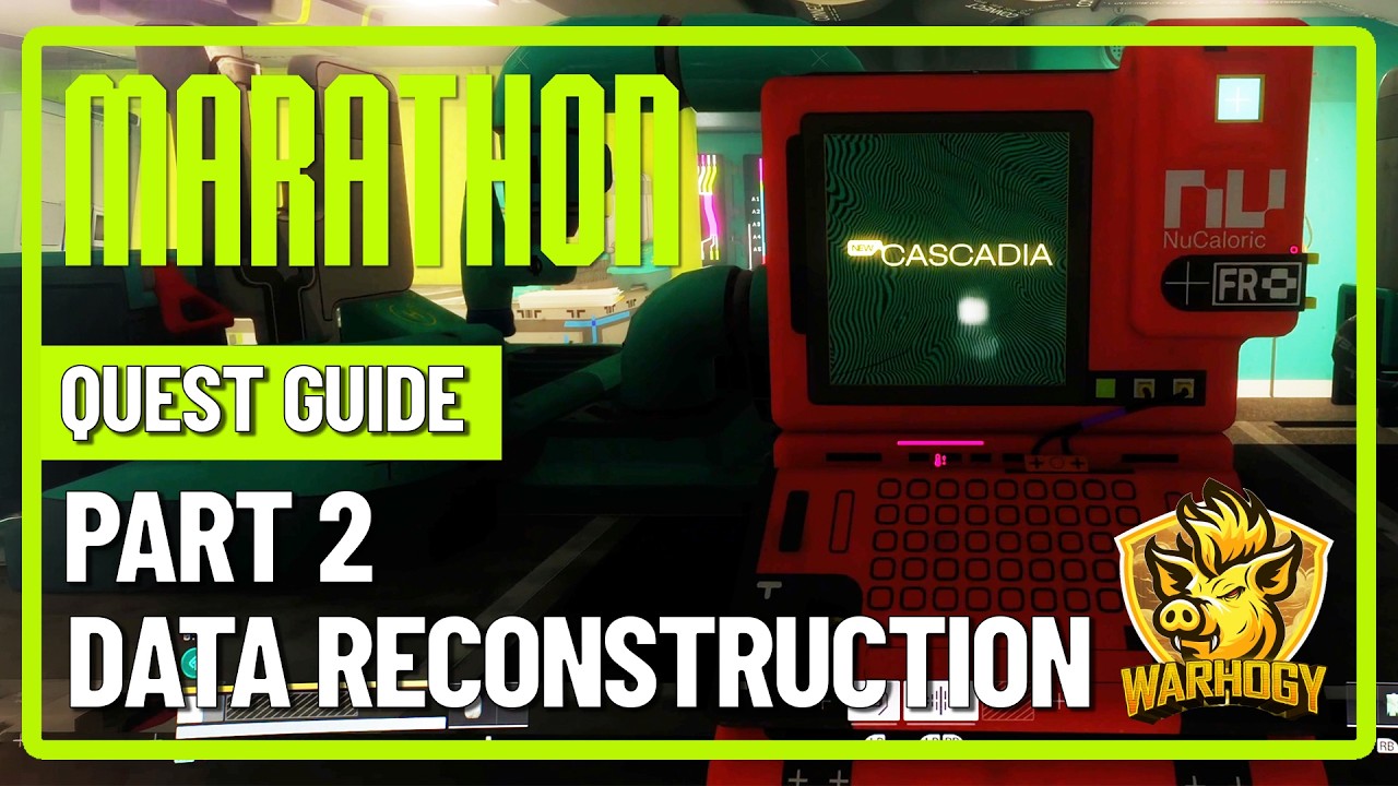 Marathon | "Data Reconstruction. Part 2 - Harvester Logs" Quest Guide ...