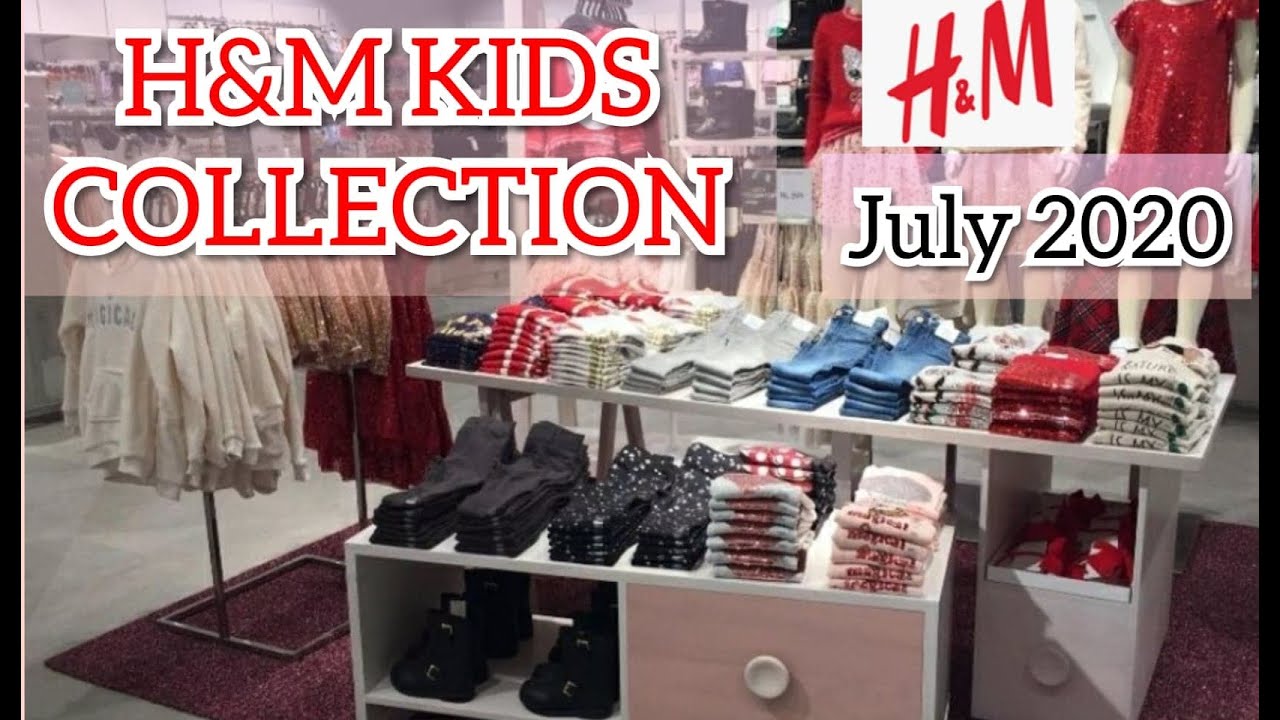 H&M NEW KIDS/GIRLS COLLECTION JULY 2020 - YouTube