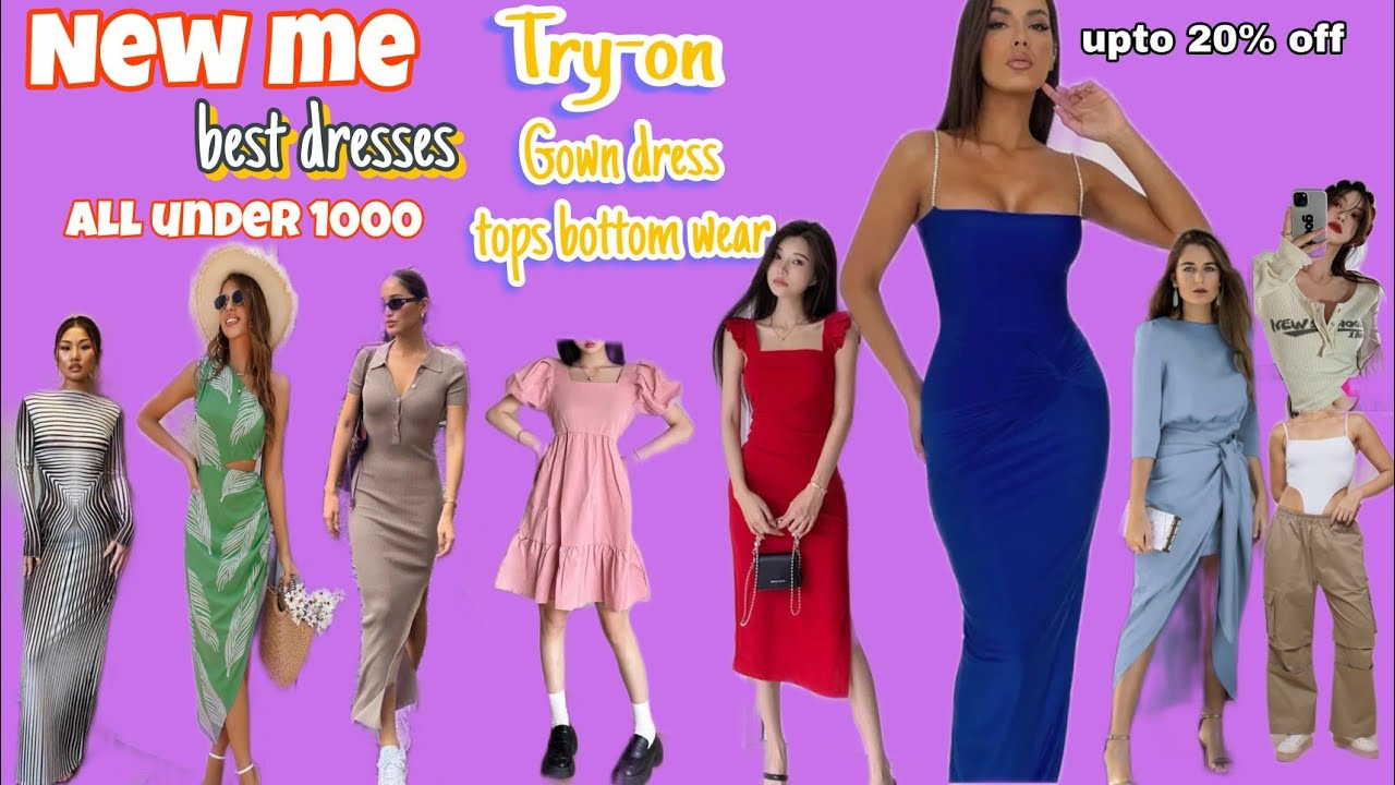 Huge haul *New Me*|Tryon honest review|Pinterest inspired outfits under ...