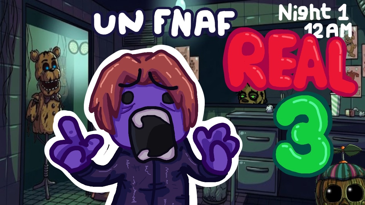 ¿SOBREVIVIRÍAS A FNAF 3 EN LA VIDA REAL? || Un FNAF REAL 3 - YouTube