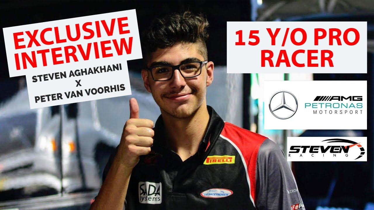 [4K] 15 Y/O PRO AMG DRIVER AT THERMAL + EXCLUSIVE INTERVIEW - W/PETER ...