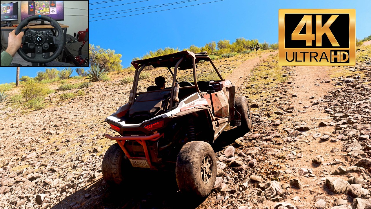 Polaris RZR XP 1000 EPS 2015 - Forza Horizon 5 (Logitech G923) - YouTube