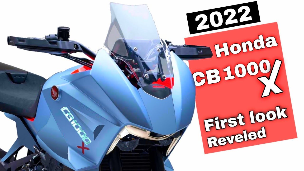 2022 Honda CB1000X first look reveled by the company - YouTube