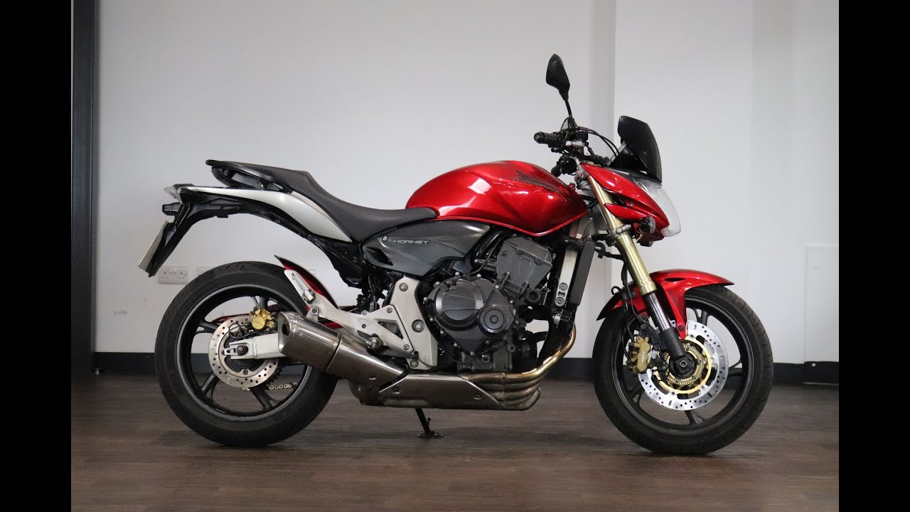 HONDA CB600 F HORNET WALK AROUND VIDEO TOUR START UP - YouTube