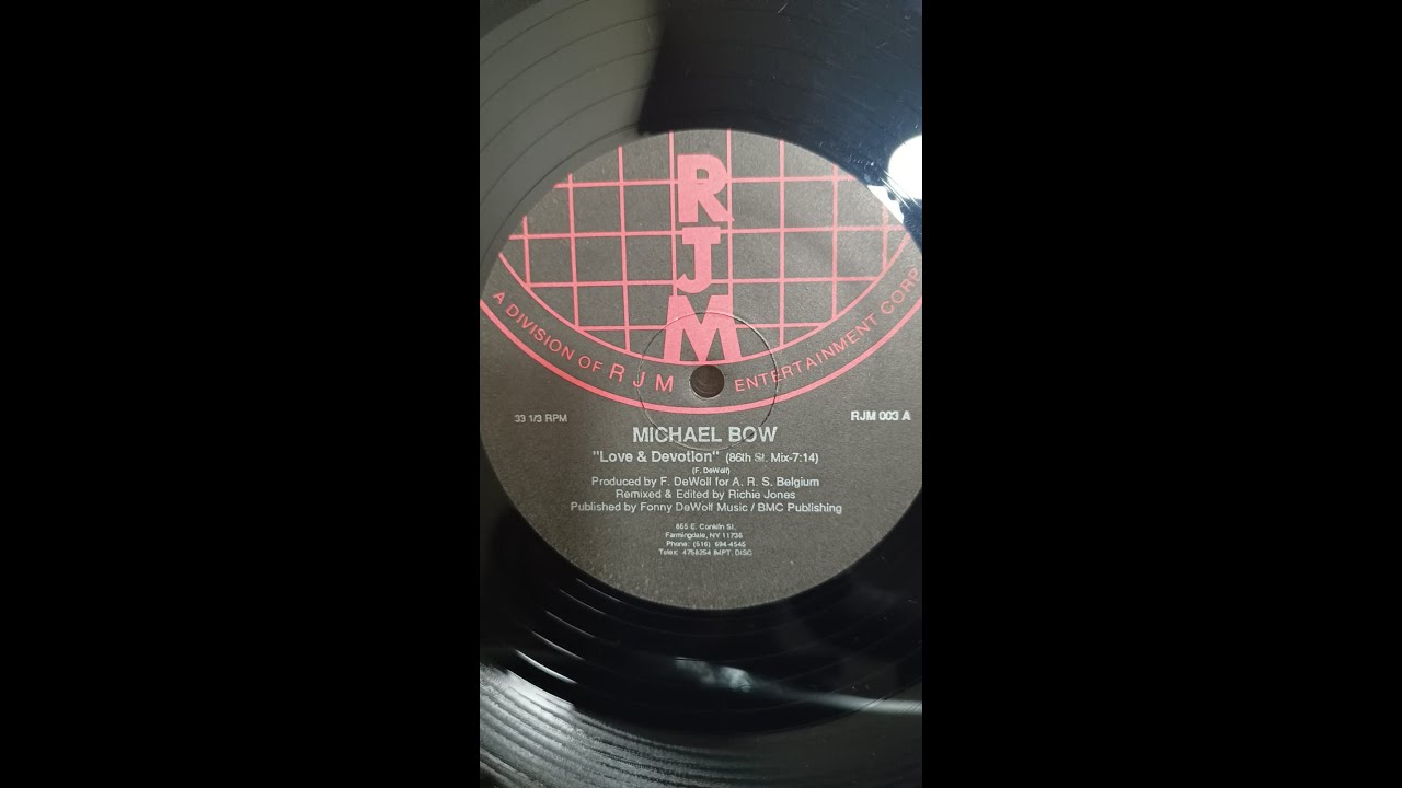 Michael Bow - Love & Devotion (86th St. Mix) (Vinyl) - YouTube