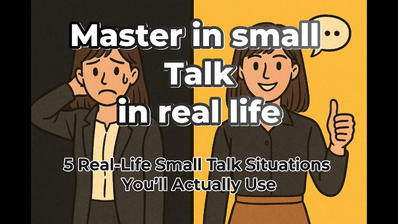 Master English Small Talk in Real Life ☕🌳| Daily English Conversation ...