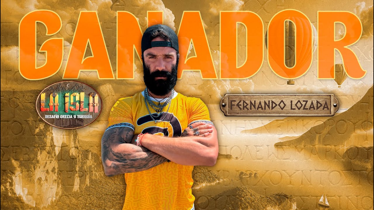 Fernando Lozada es el Ganador de La Isla, Desafío Grecia y Turquía ...