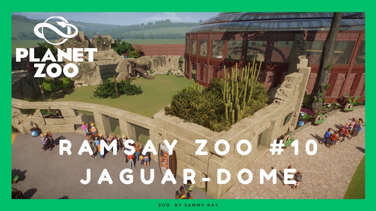 Planet Zoo 🦋 | RAMSAY ZOO | Ep#10 | Jaguar Dome 🐆| Speedbuild | - YouTube