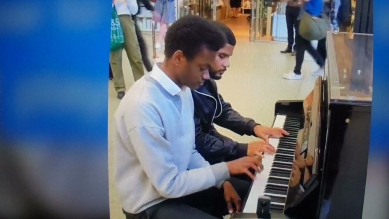 Pianist Camden Bonsu Stewart joined by pianist and composer Karim Kamar ...
