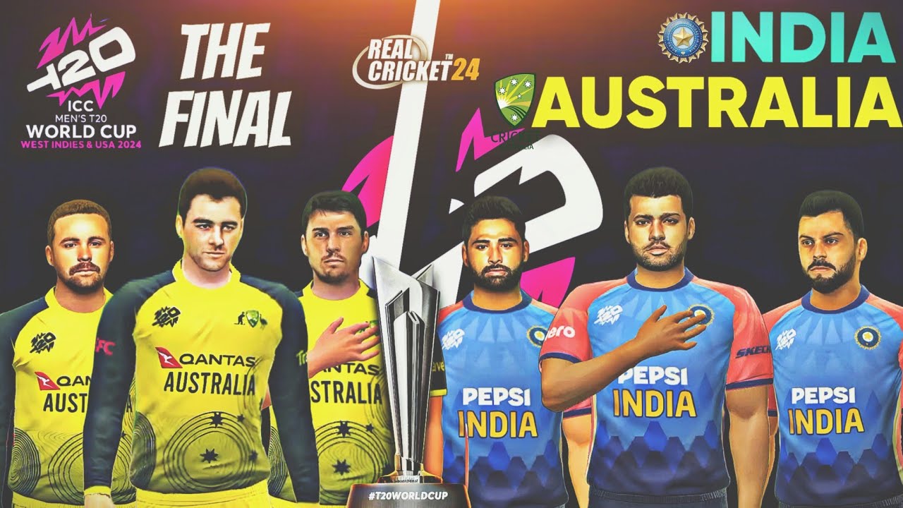 T20 WC 2024 In RC24🏆| THE FINAL🔥| IND vs AUS🏏 - YouTube