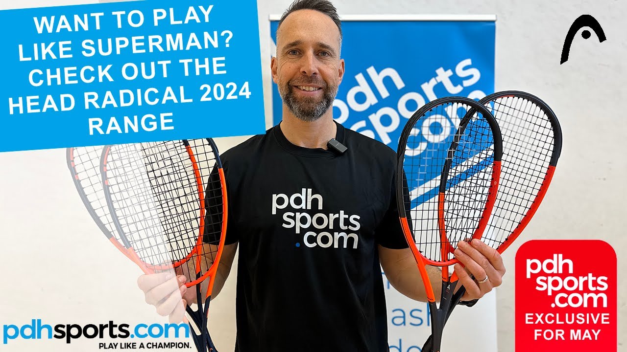 Exclusive! Head Radical 24 Squash Racket range review by pdhsports ...