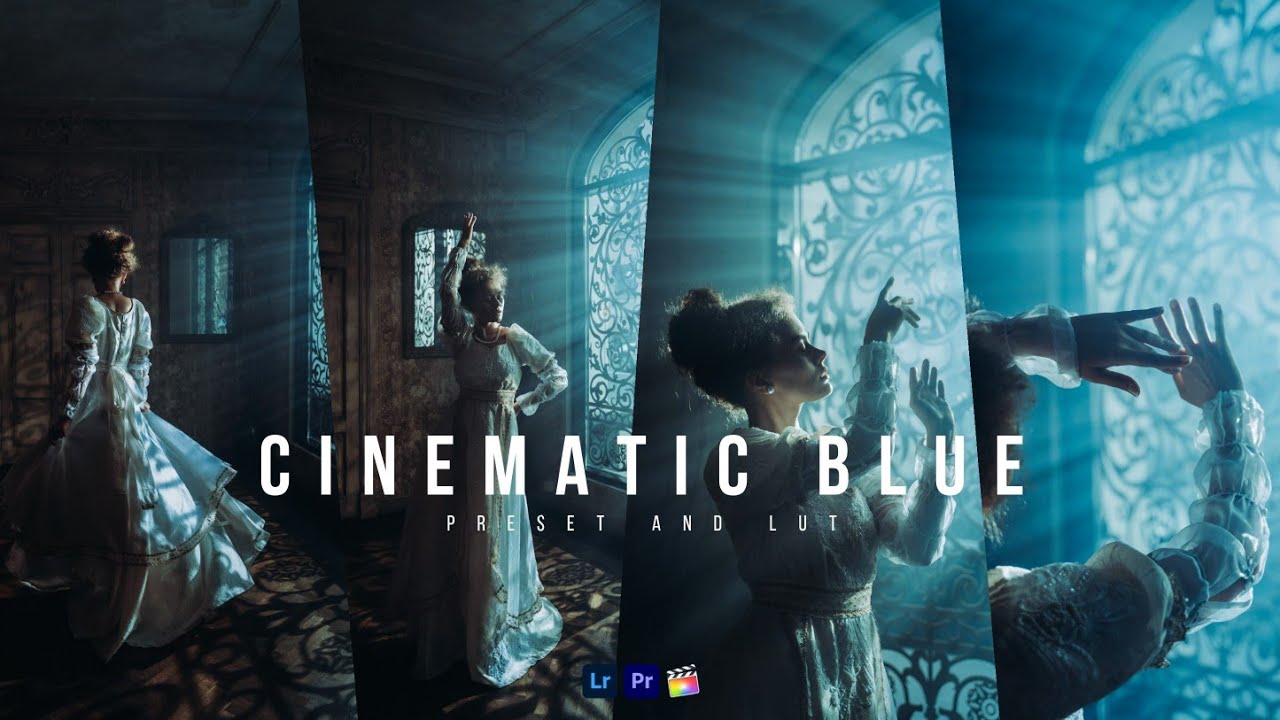 Cinematic blue preset and lut pack. - YouTube