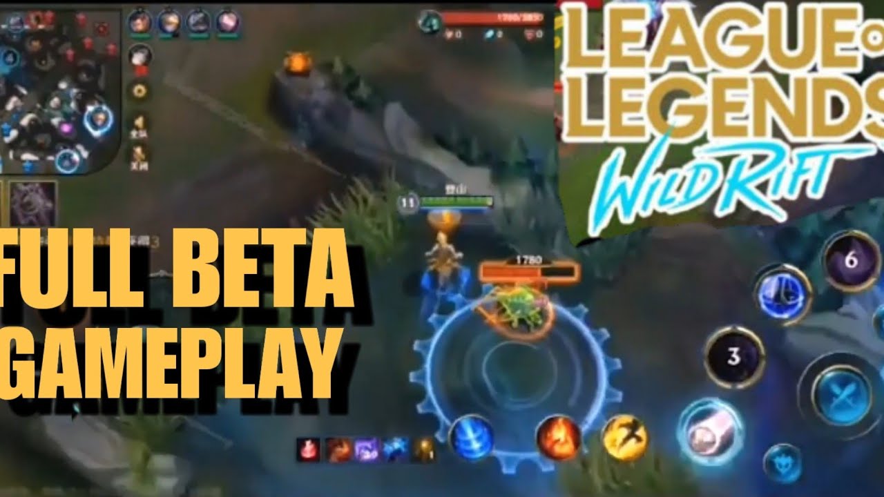 League of Legends Wild Rift - BETA GAMEPLAY (2020) - YouTube