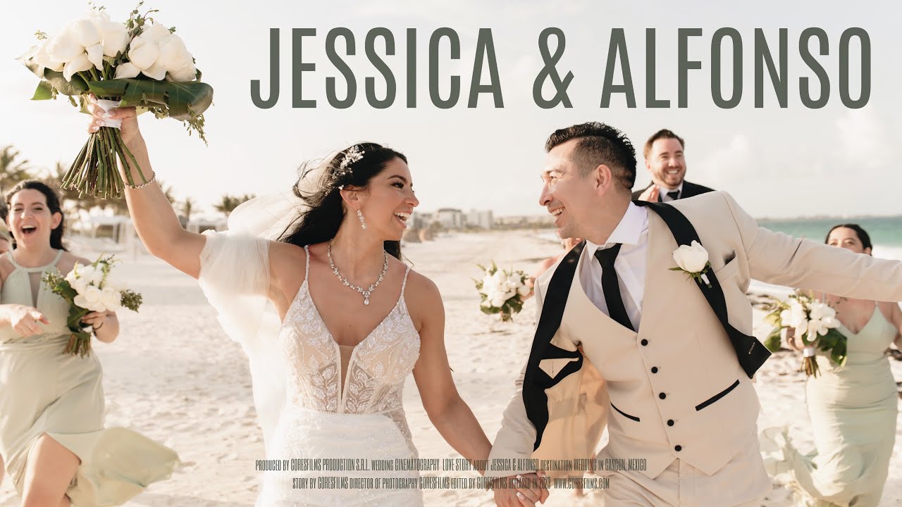Majestic Elegance Costa Mujeres Wedding. Jessica & Alfonso - YouTube