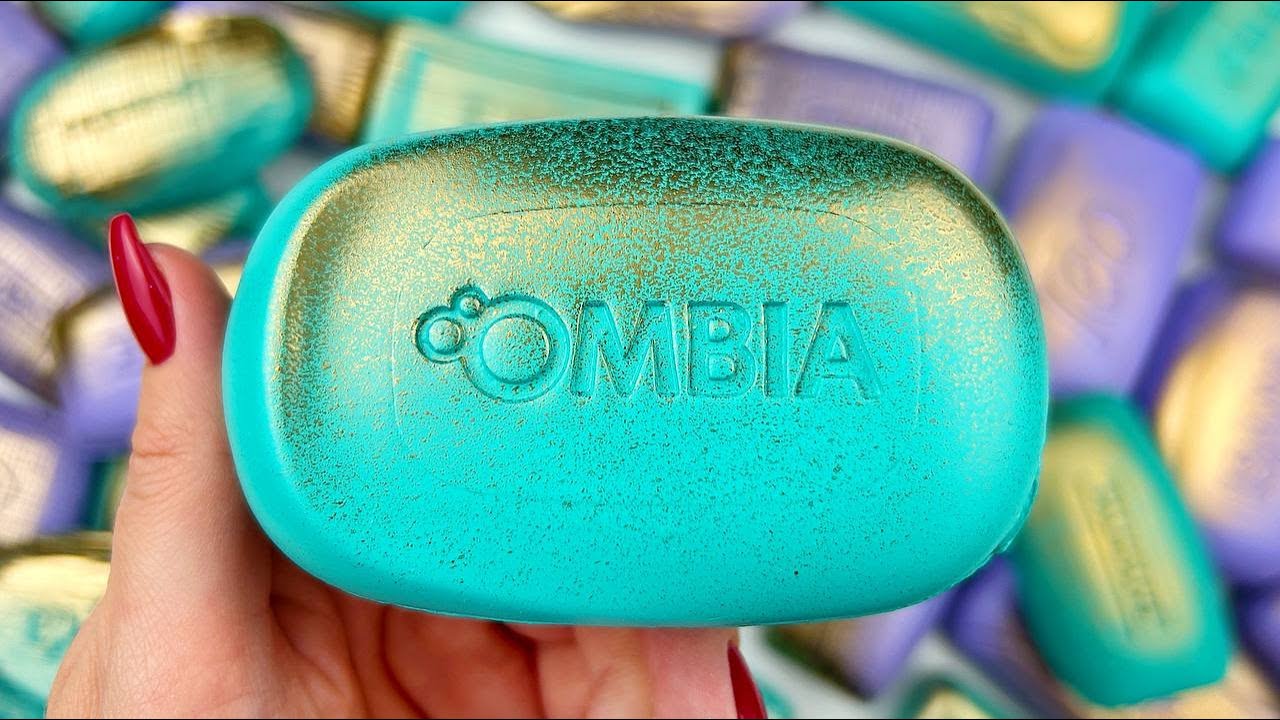 @AllaAsmr (Specific Soap Type) ASMR: Crushing Soap Glitter&Foam&Starch ...
