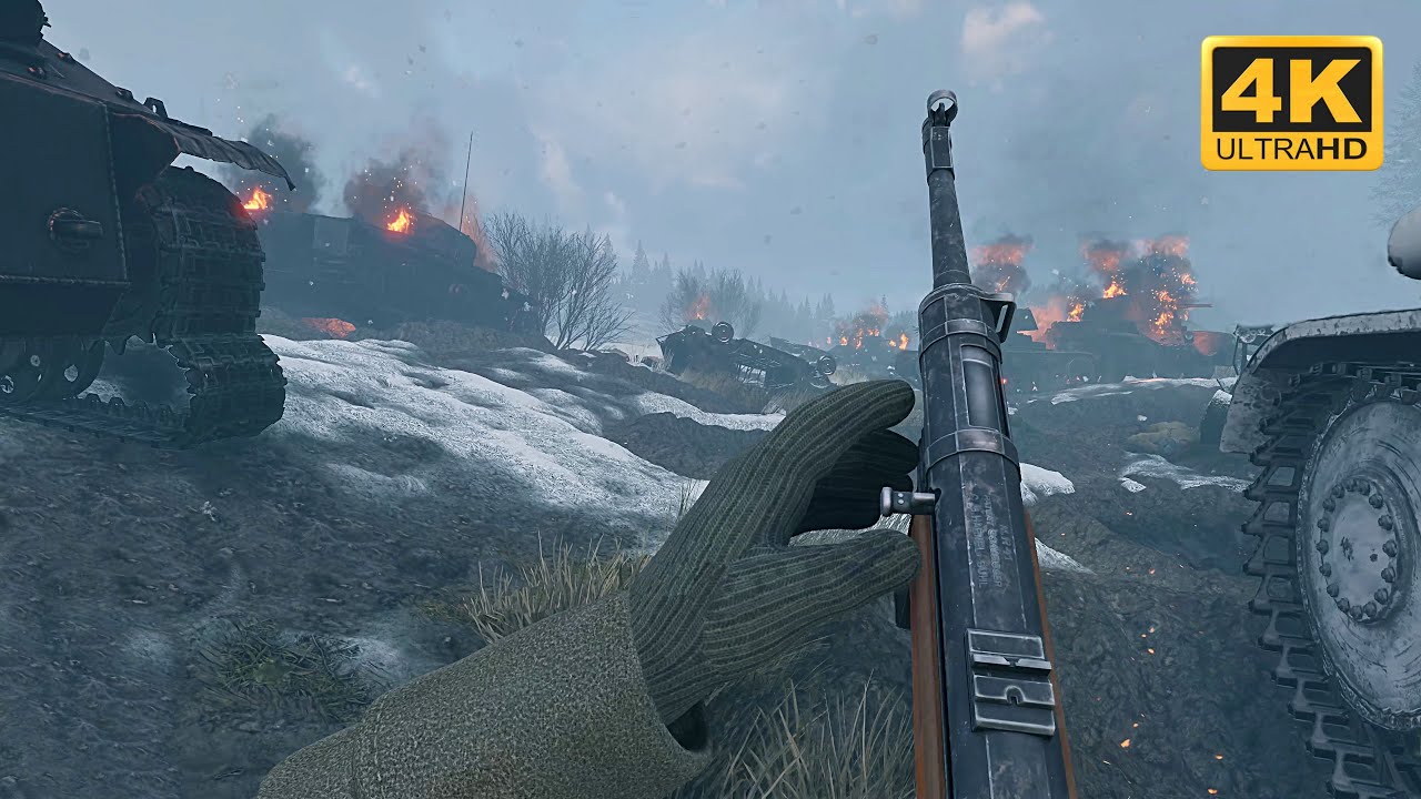 Enlisted Gameplay (Battle of Moscow Campaign) - 4K Ultra Graphics ...
