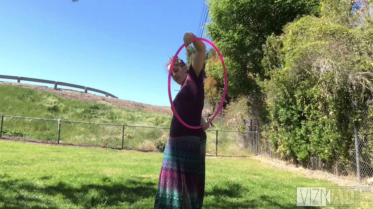 Hoop Tutorial - Behind the back ghost Iso Weave - YouTube