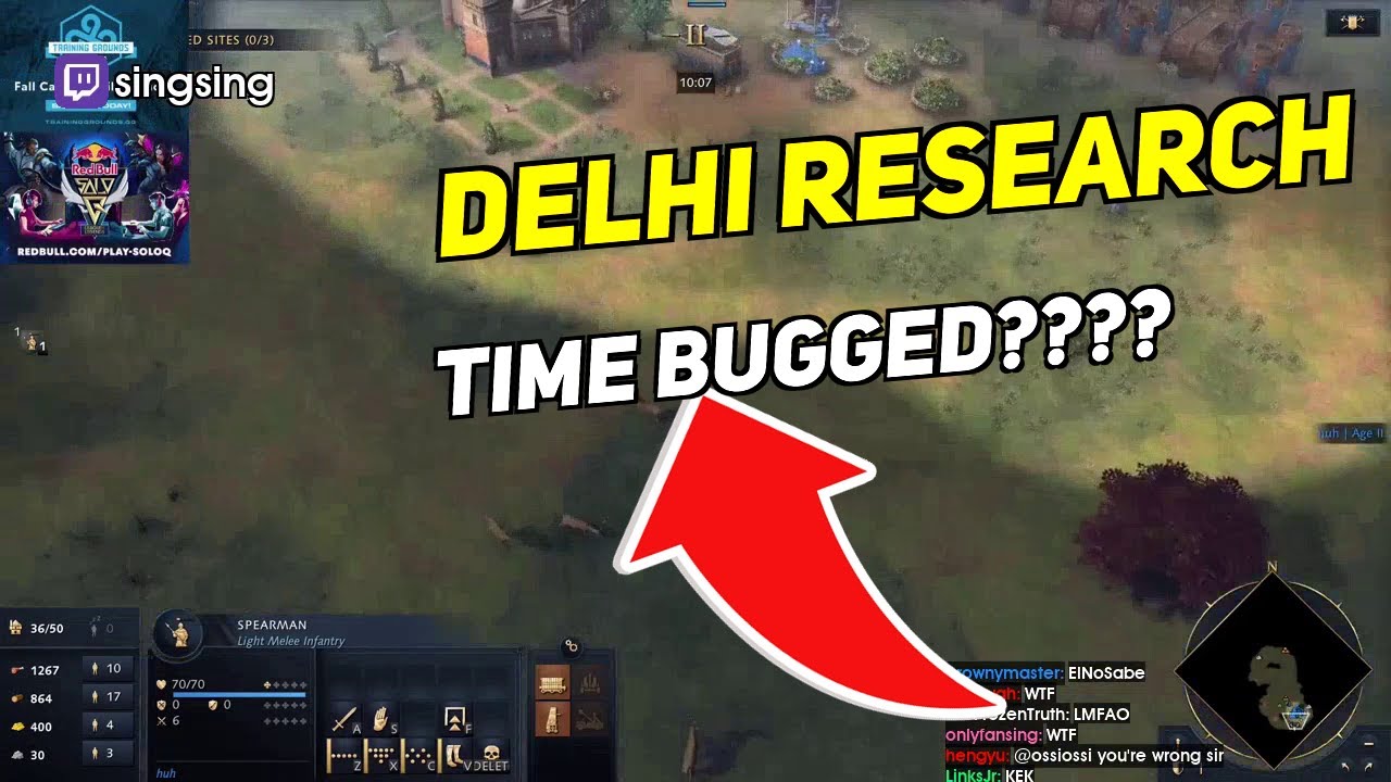 DELHI RESEARCH TIME BUGGED???? | Daily AoE Community Highlights - YouTube
