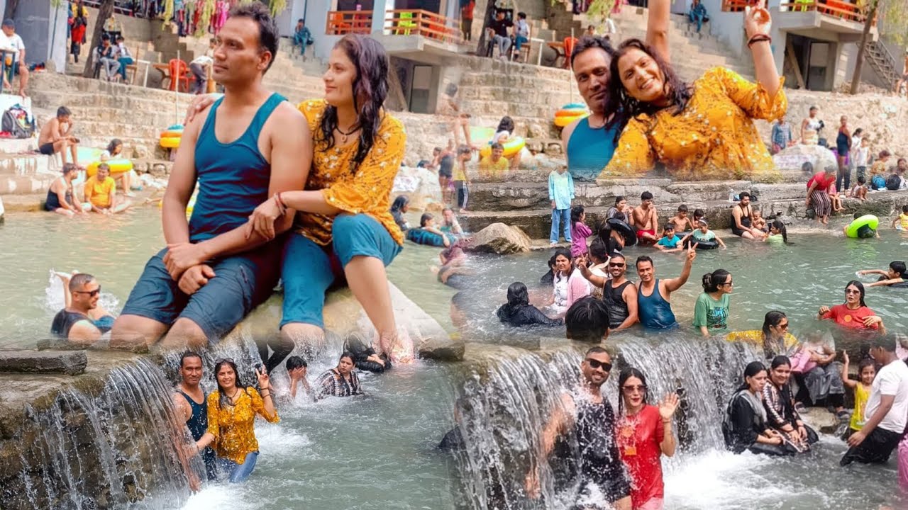 आज हम गए सहस्त्रधारा||bahut Thanda Pani🥶🥶 - YouTube