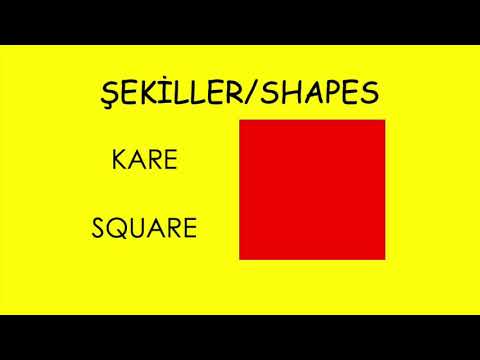 Şekiller/Shapes Eğlenceli Ders Nasıl Olur-Şekilleri Öğreniyoruz-Dans Et Eğlen-Online Ders