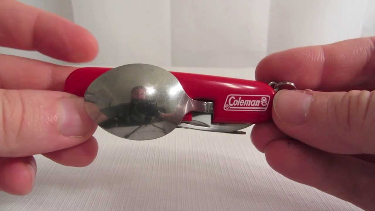 Coleman Hobo Knife (Camper's Utensil Set) - YouTube