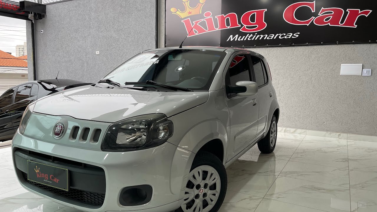 Fiat Uno 1.0 Vivace 2016 - King Car Multimarcas - YouTube