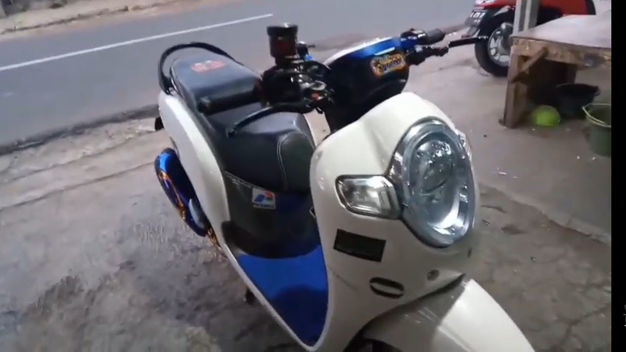 REVIEW SCOOPY ESP MODIF THAILOOK - YouTube