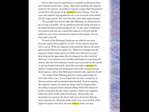 The Emperor’s Silent Army Journeys 6th Grade - YouTube