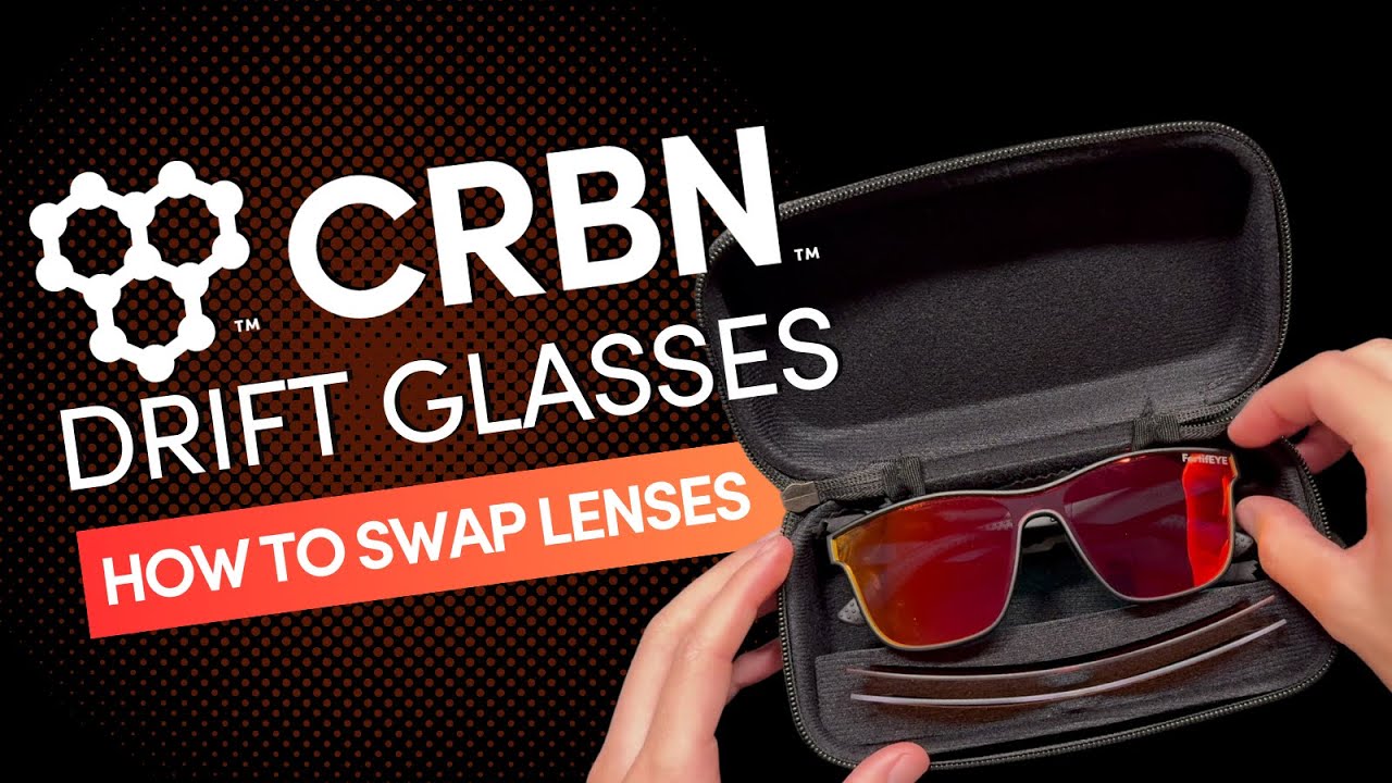 How to Swap Lenses on CRBN Drift Glasses | Step-by-Step Guide - YouTube