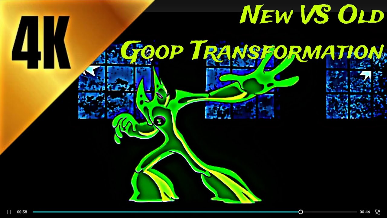 Ben 10 New VS Old Goop 4K Transformation - YouTube