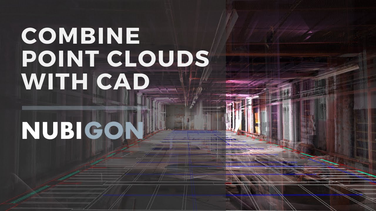 Combine Point Clouds with CAD Drawings - YouTube