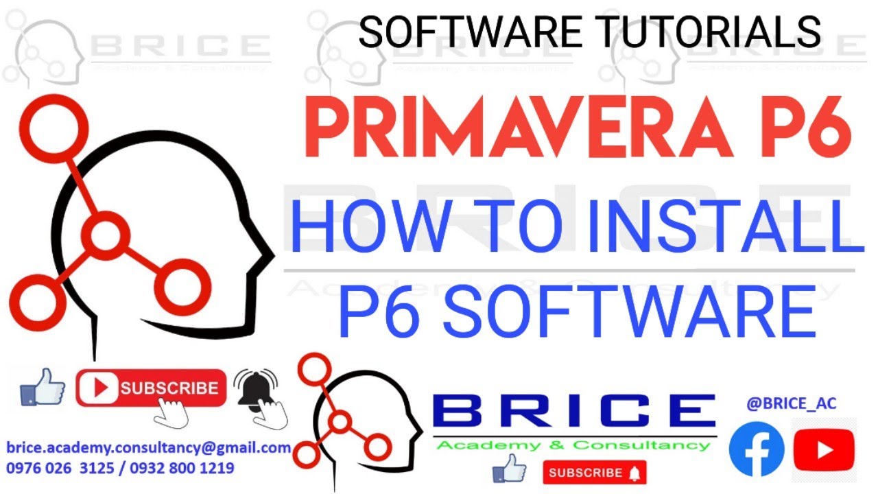 PRIMAVERA P6 SOFTWARE INSTALLATION : P6 Lesson 1.3 - YouTube