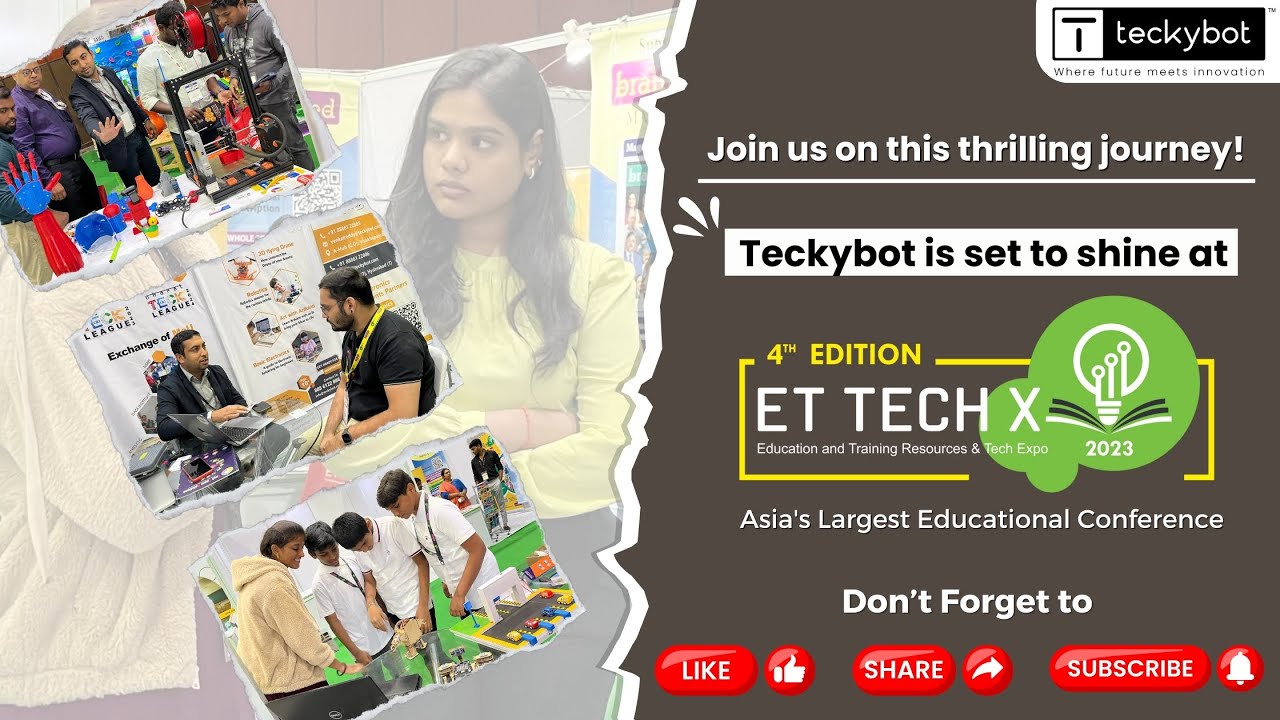 Teckybot Takes the Stage at ET Tech X 2023 | Asia's Largest Educational ...
