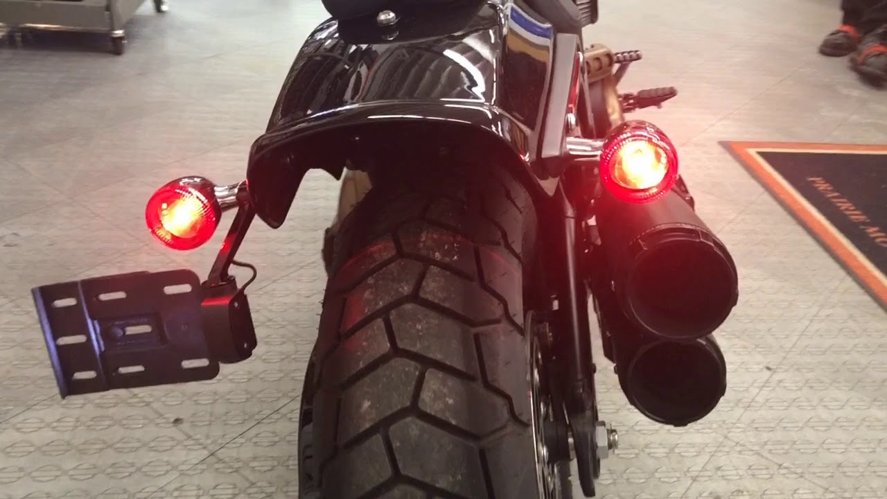 2018 Fat Bob Custom - YouTube