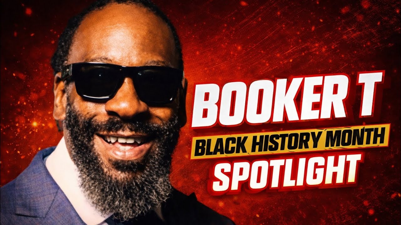 Booker T: From Prison to World Champion | Black History Month Spotlight ...