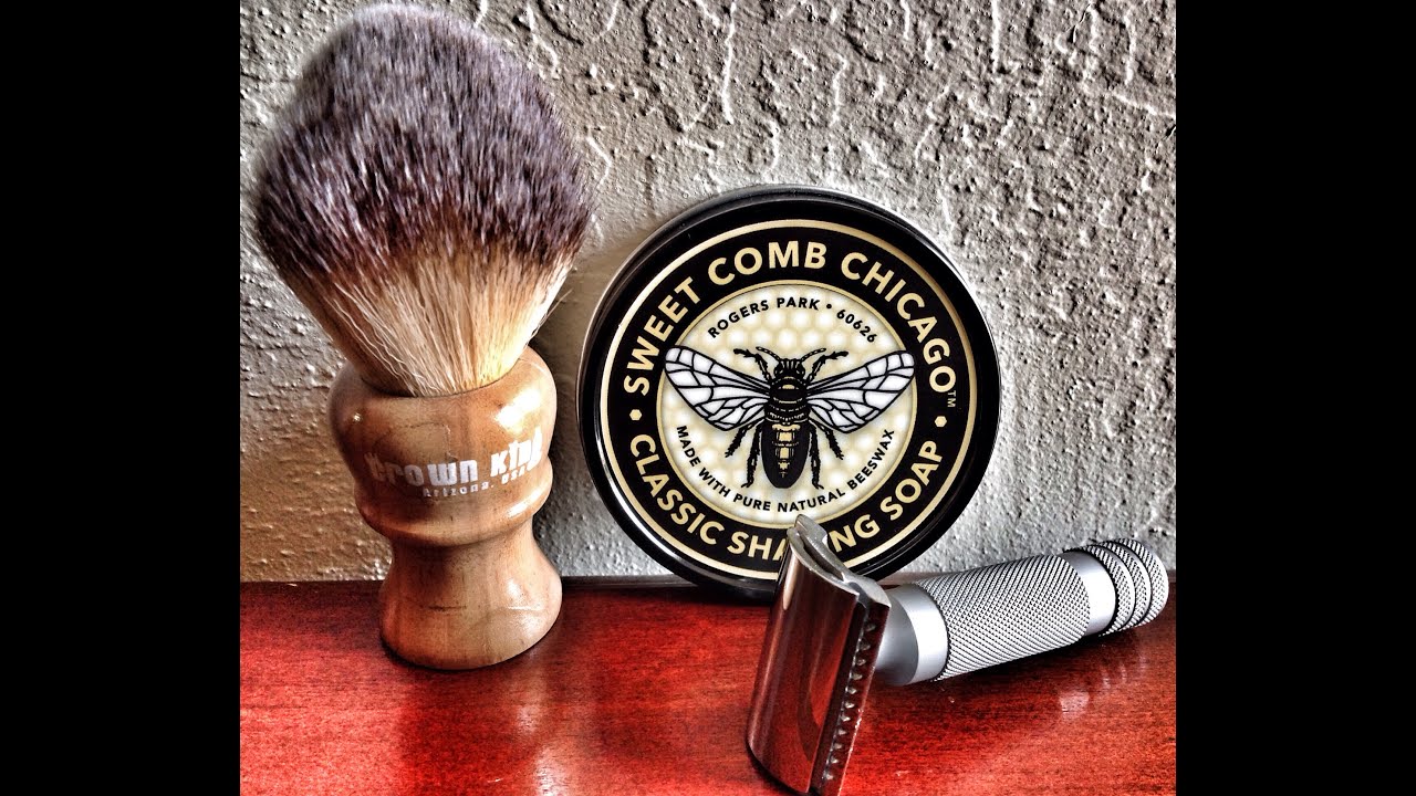 Sweet Comb Chicago: Shaving Soap - Review - YouTube
