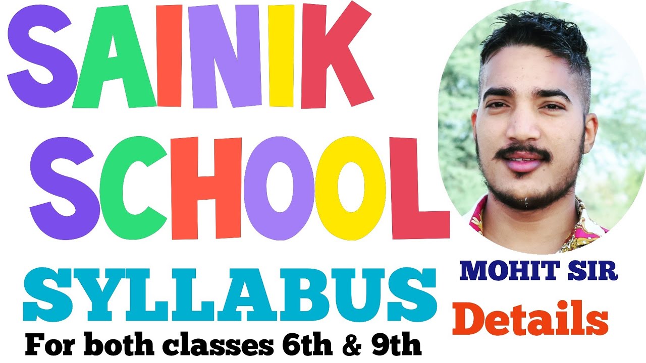 Sainik School Entrance Exam Syllabus Details LAKSHYA ACADEMY YouTube sainik-school-entrance-exam-syllabus-details-lakshya-academy-youtube