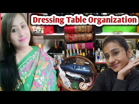 Bengali vlog/Dressing Table Organization।।My Dressing Table tour।। How ...